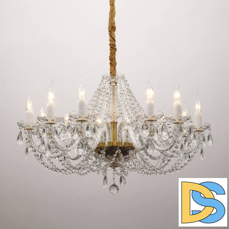 Подвесная люстра Favourite Simone 1736-12P купить со скидкой в Москве в интернет-магазине Donsvet